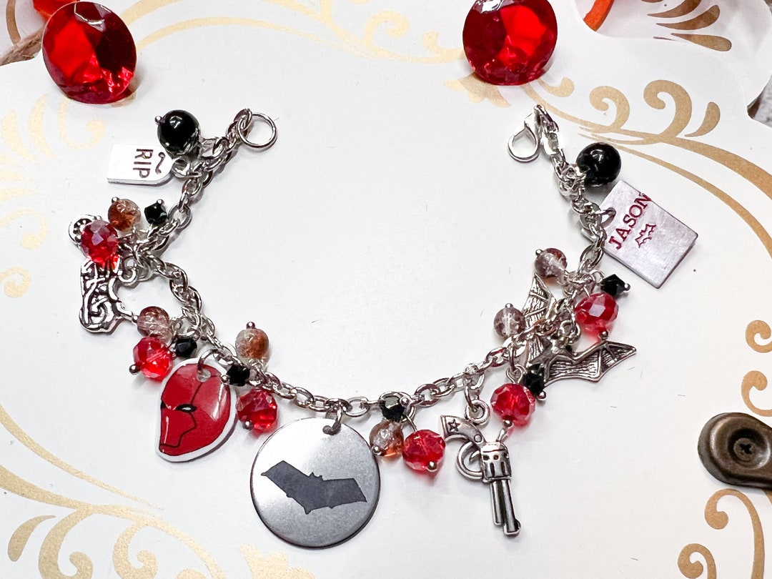 Jason Bat Inspired Loaded Bracelet - Etsy