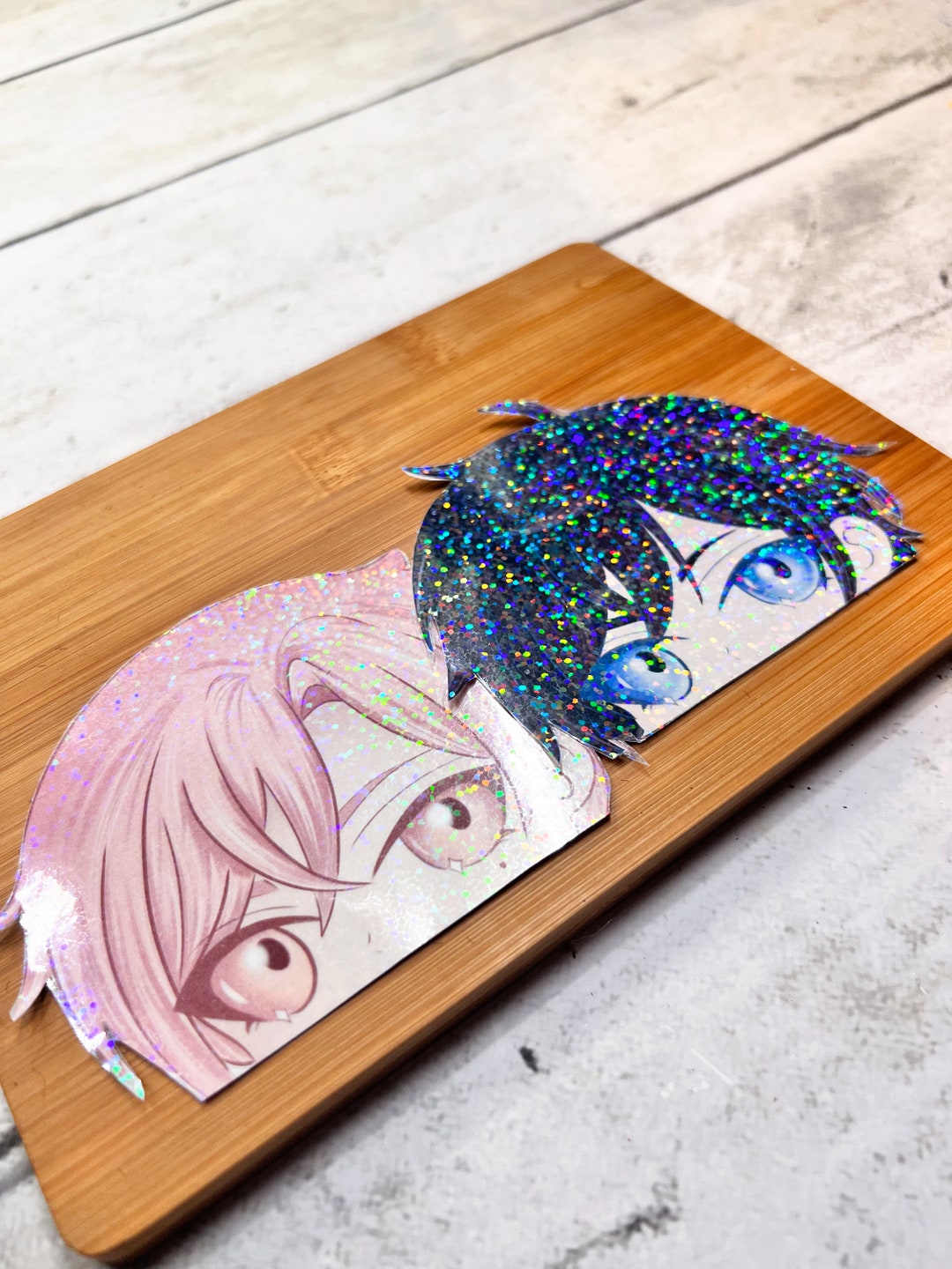 Count BL Character Inspired Peeker Stickers - Etsy