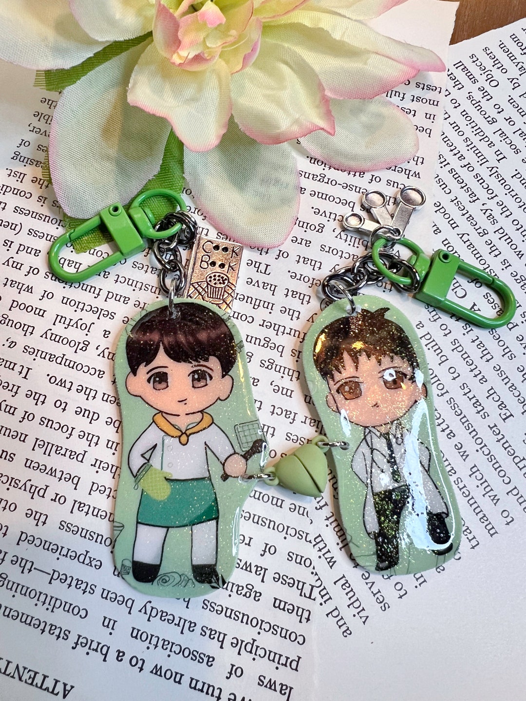 Cooking Crush Key Chains - Etsy