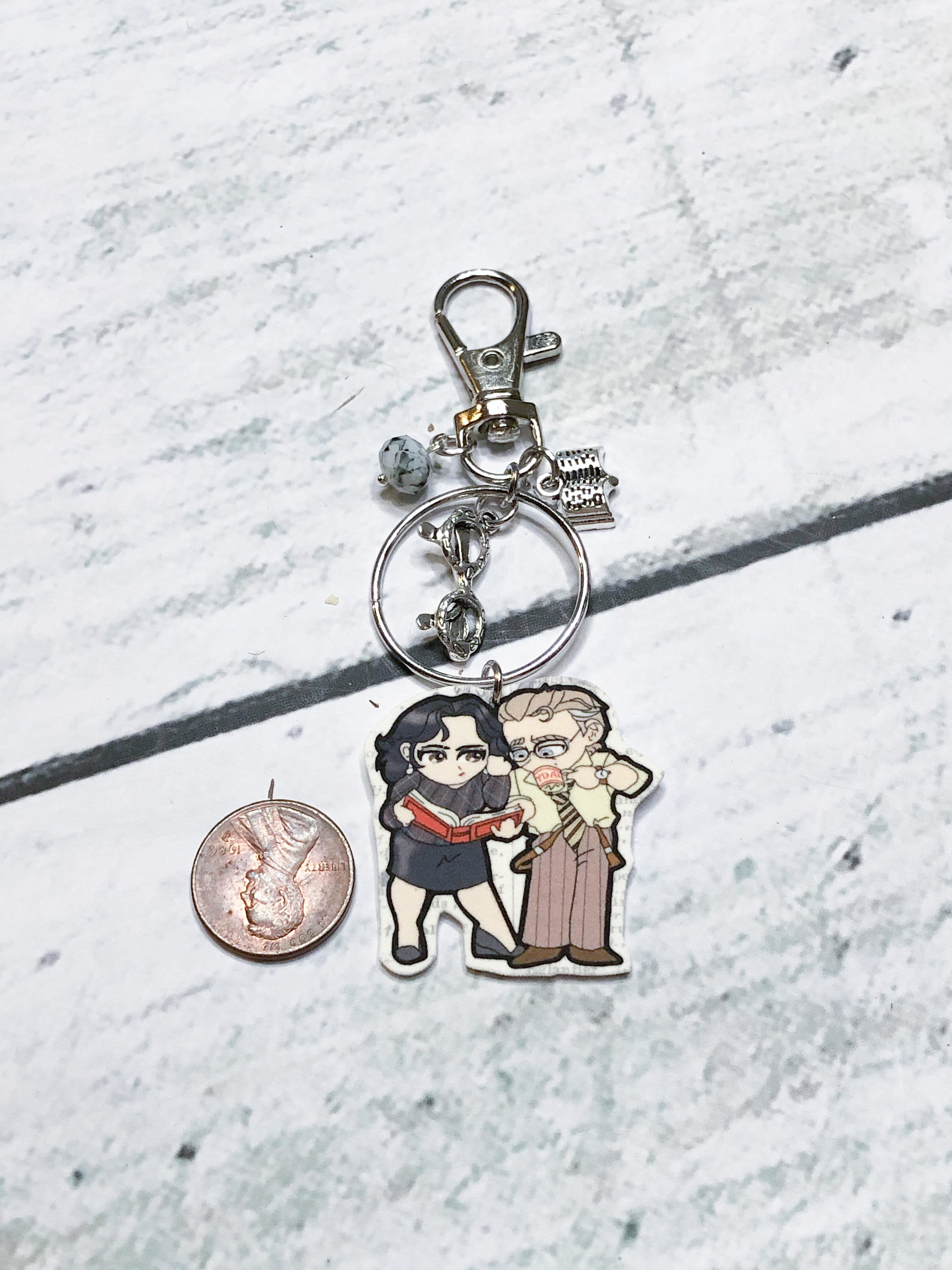 Buffy Couple Chibi Key Chain's - Etsy