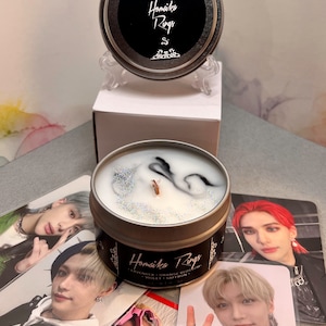 Stray Kids Hyunlix Homaika Rings Candle - Etsy