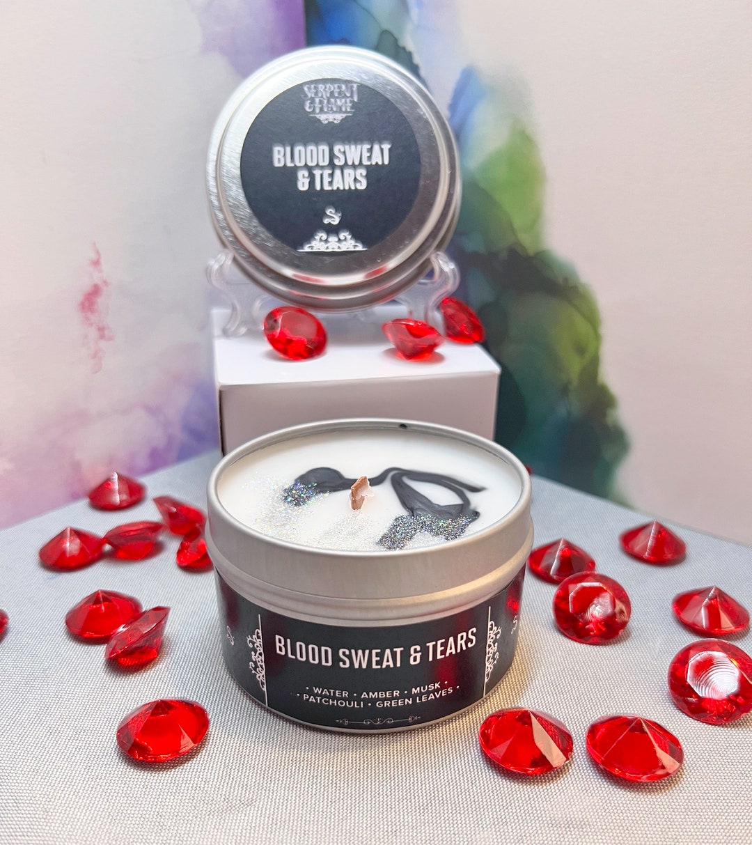 Blood, Sweat and Tears Candle - Etsy