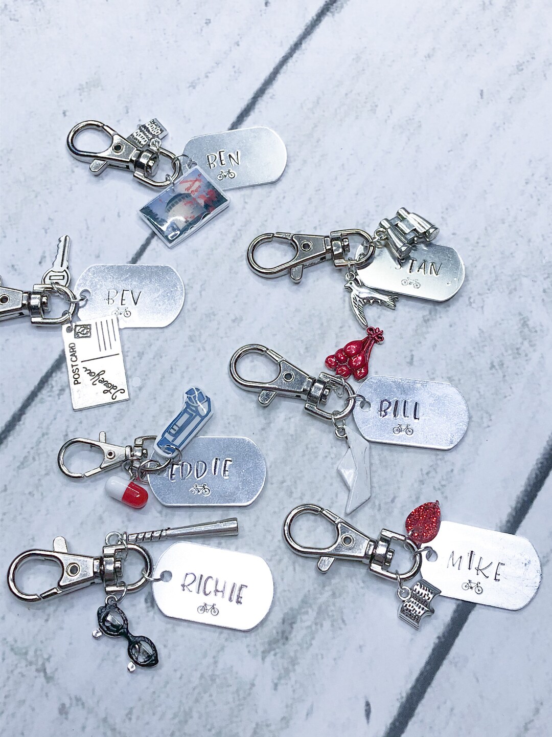 Loser Club Key Chains or Necklace Tags - Etsy