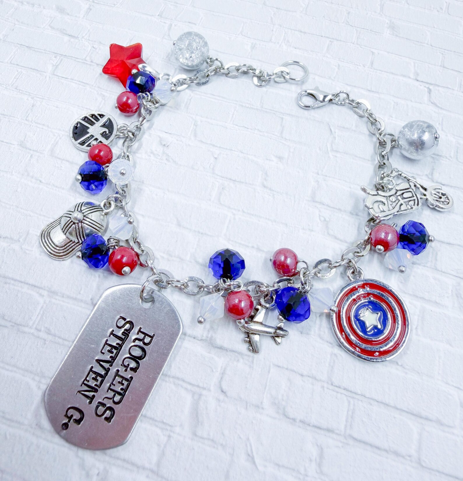 Steve Sam Bucky Inspired Loaded Bracelets - Etsy