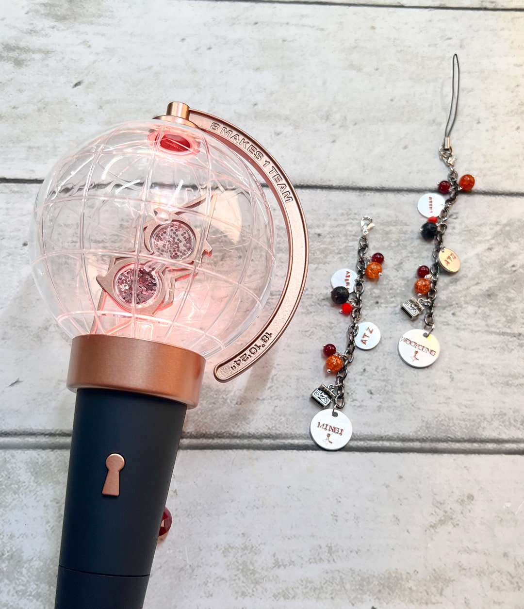 K-pop ATEEZ ATINY Light Stick Charms - Etsy