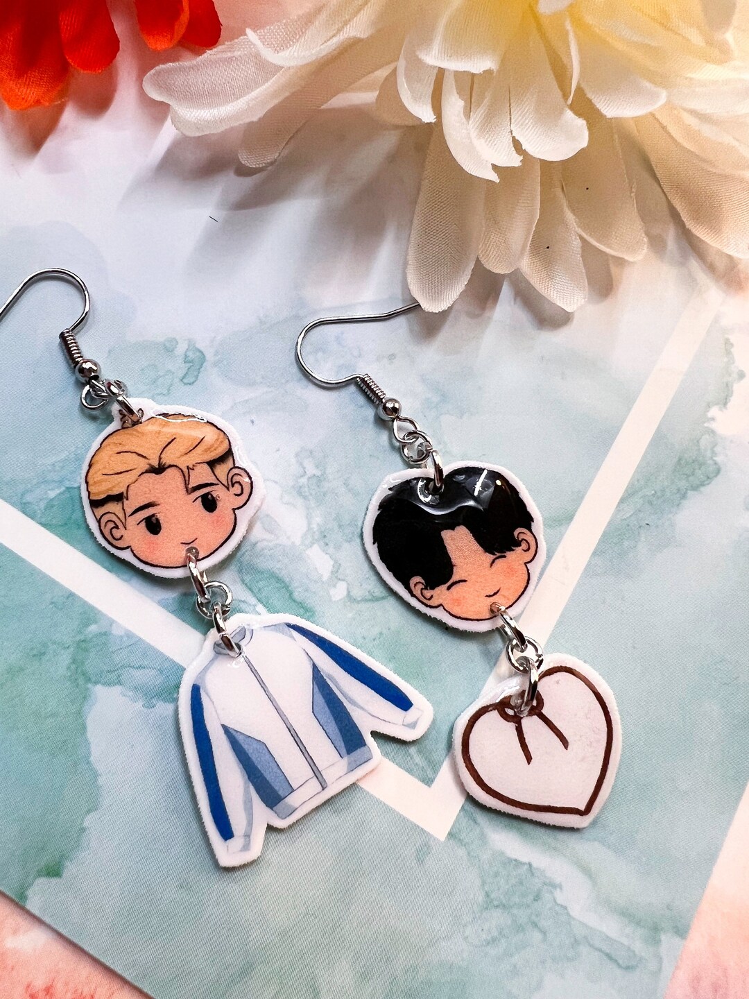 Team and Win Chibi Earrings - Etsy