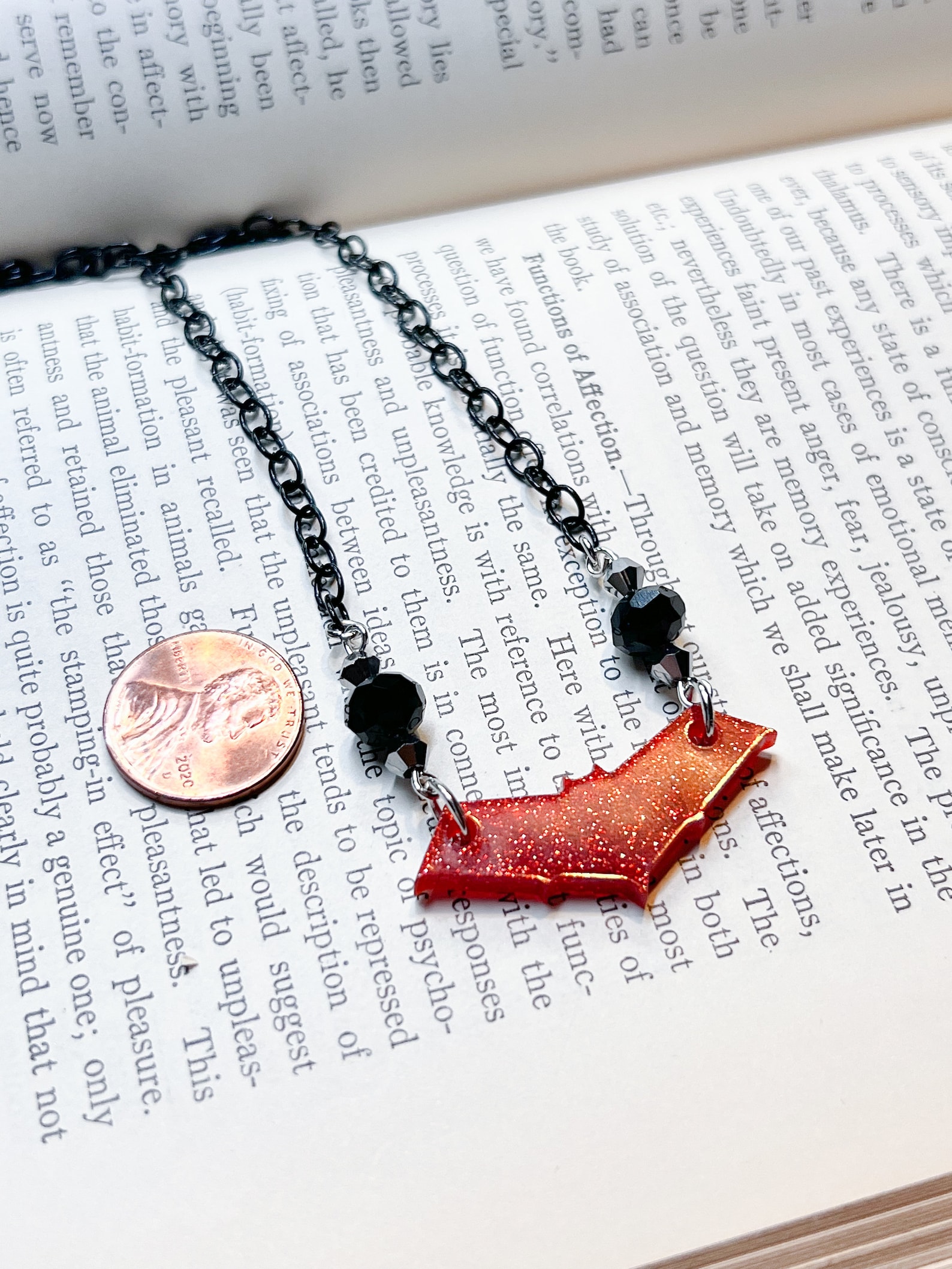 Jason Bat Inspired Necklace - Etsy