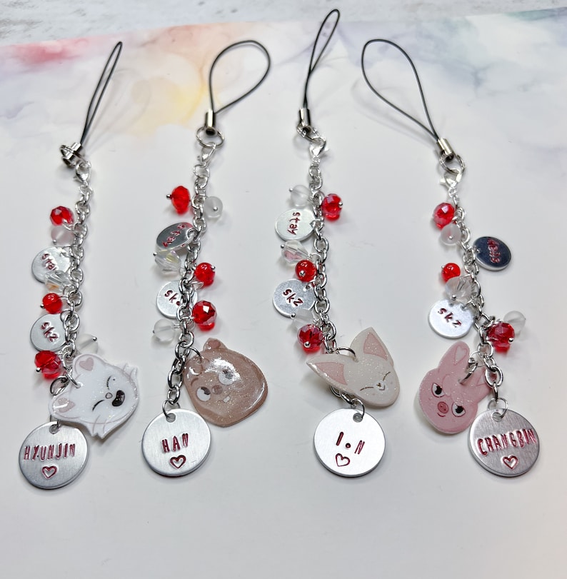 K-pop Stray Kids Light Stick Charms - Etsy