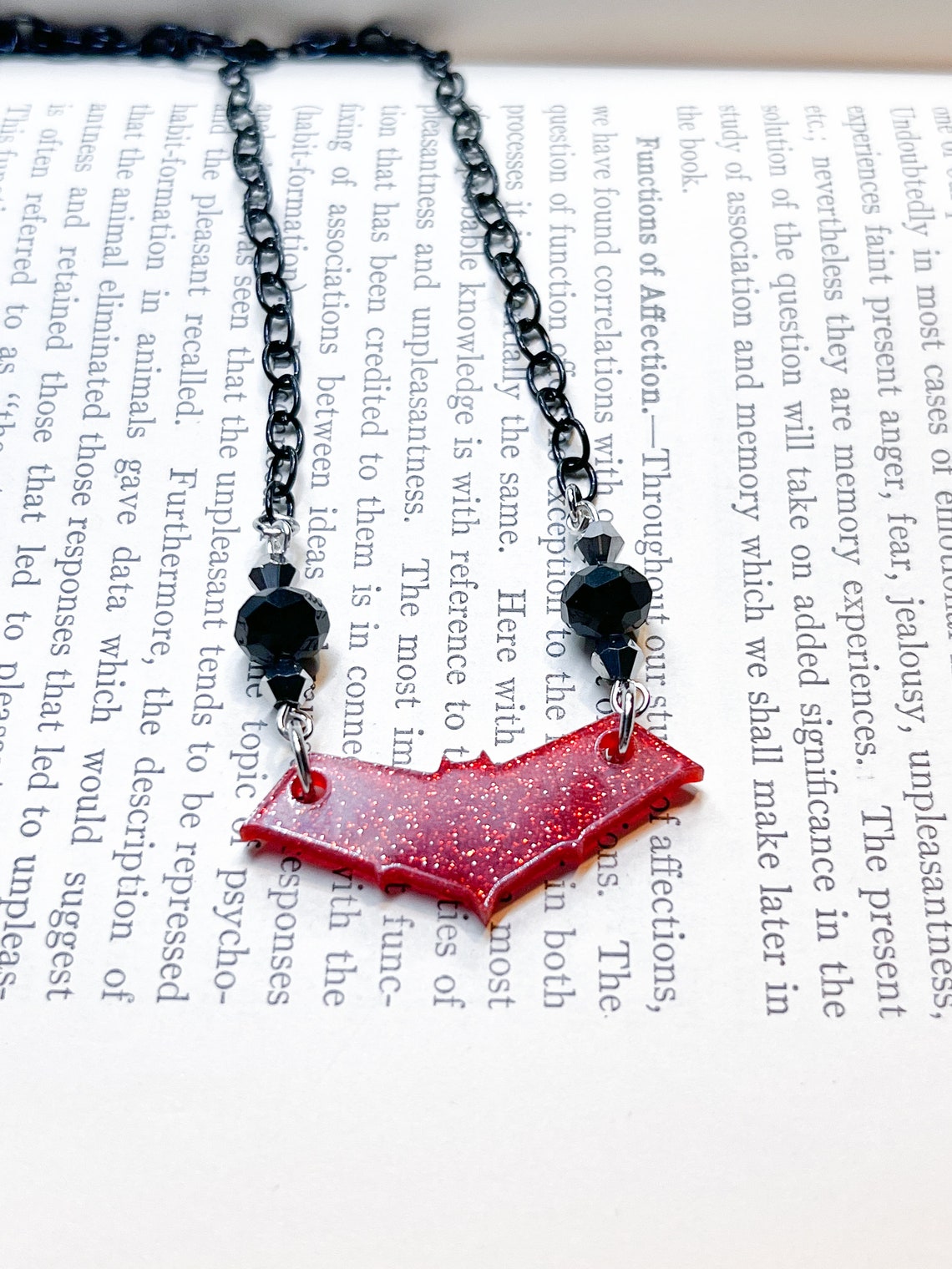 Jason Bat Inspired Necklace - Etsy