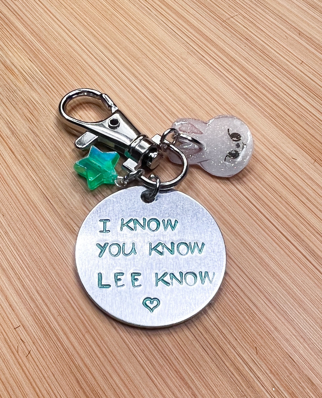 K-pop Stray Kids I Know You Know Lee Know Keychain - Etsy