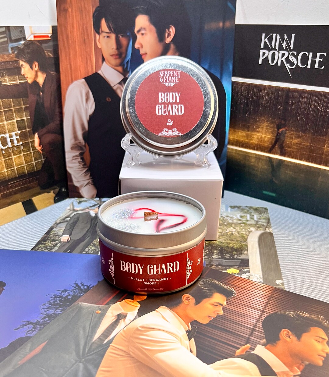Body Guard Kinn Porsche Candle - Etsy