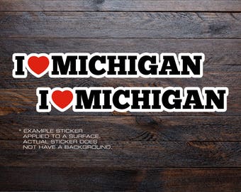 I love michigan | Etsy