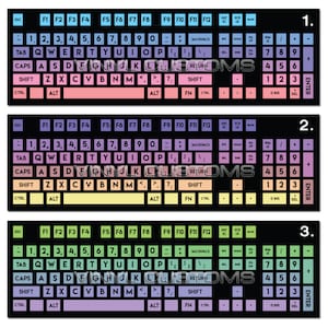 Shop Keyboard Stickers Online - Etsy
