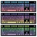 Mechanical Keyboard Vinyl Decal Kit Cherry MX Keycaps PC Vinyl Decals ...
