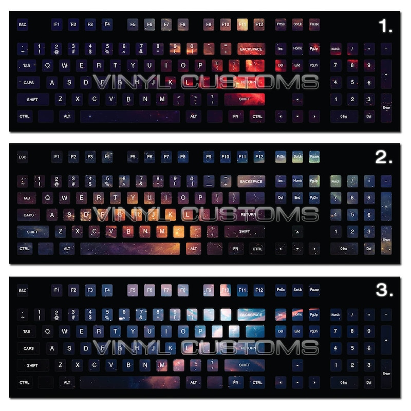 Keyboard Stickers - Etsy