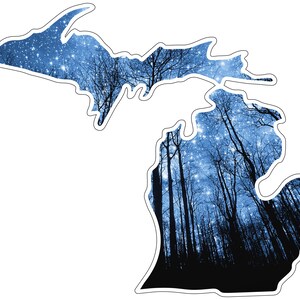 Michigan Mitten Vinyl Decal Sticker A1 - Etsy