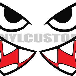 Bullet Bill Flying Tigers Vinyl Decal Sticker Shark Teeth Hobby - Etsy