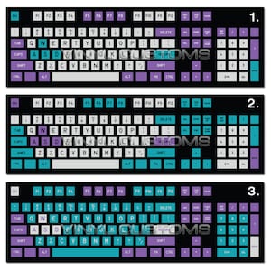 Mechanical Keyboard Vinyl Decal Kit Cherry MX Keycaps PC Vinyl Decals ...