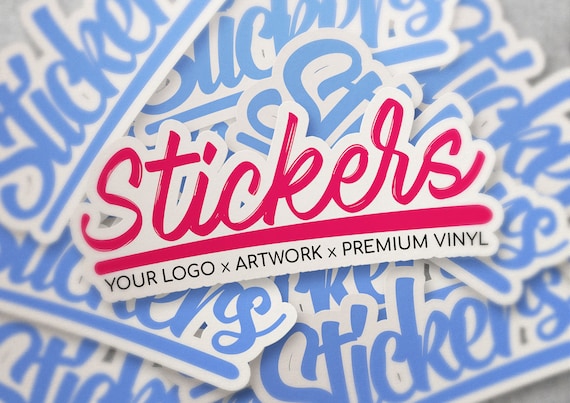 Custom Circle LOGO Stickers Labels With Your Business Logo | Etsy