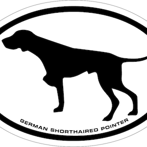 German Shorthaired Pointer Vinyl Decal Sticker - Etsy