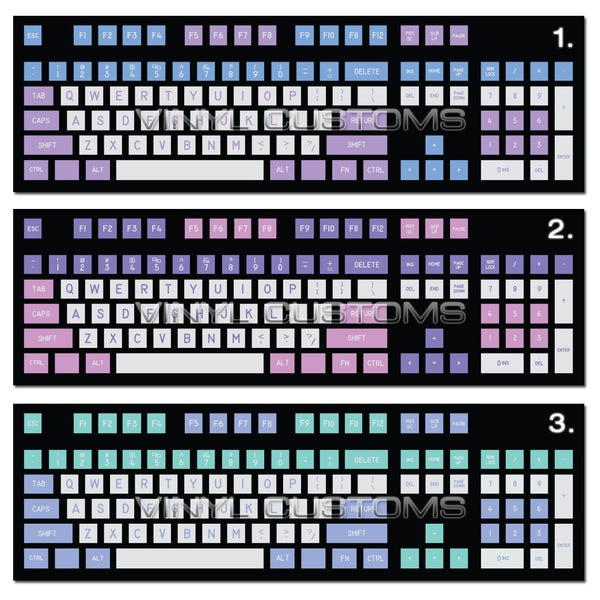 Keyboard Replacement Letters - Etsy