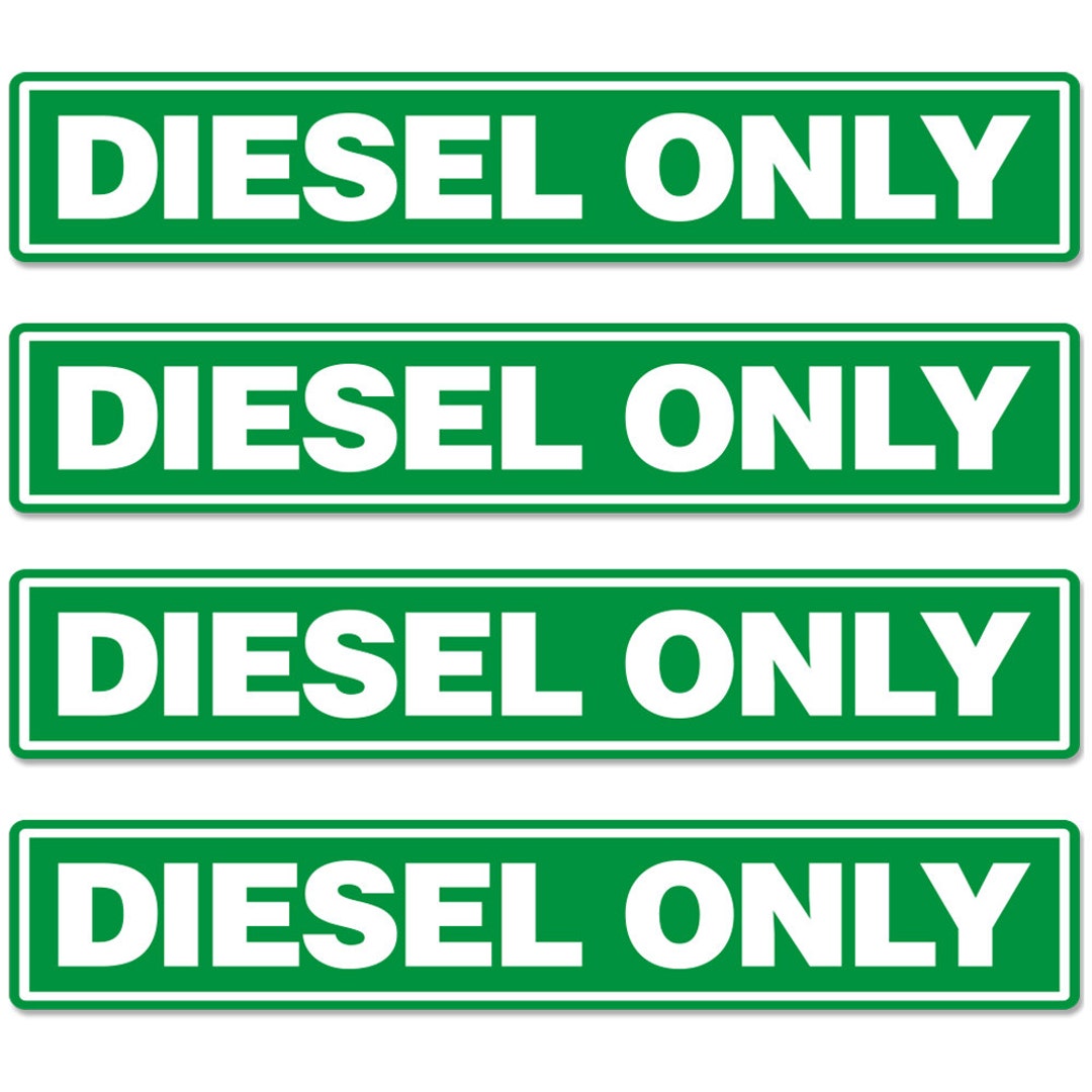 Diesel Only Vinyl Decal Sticker - Etsy