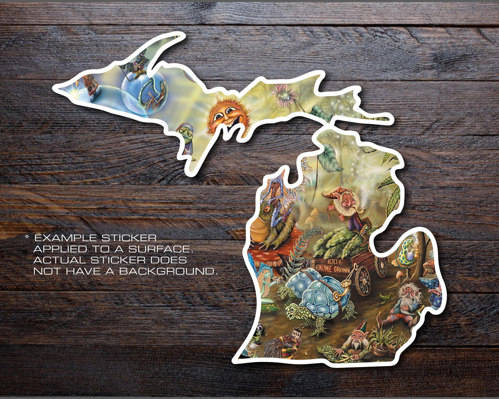 Michigan Mitten Vinyl Decal Sticker A12 - Etsy