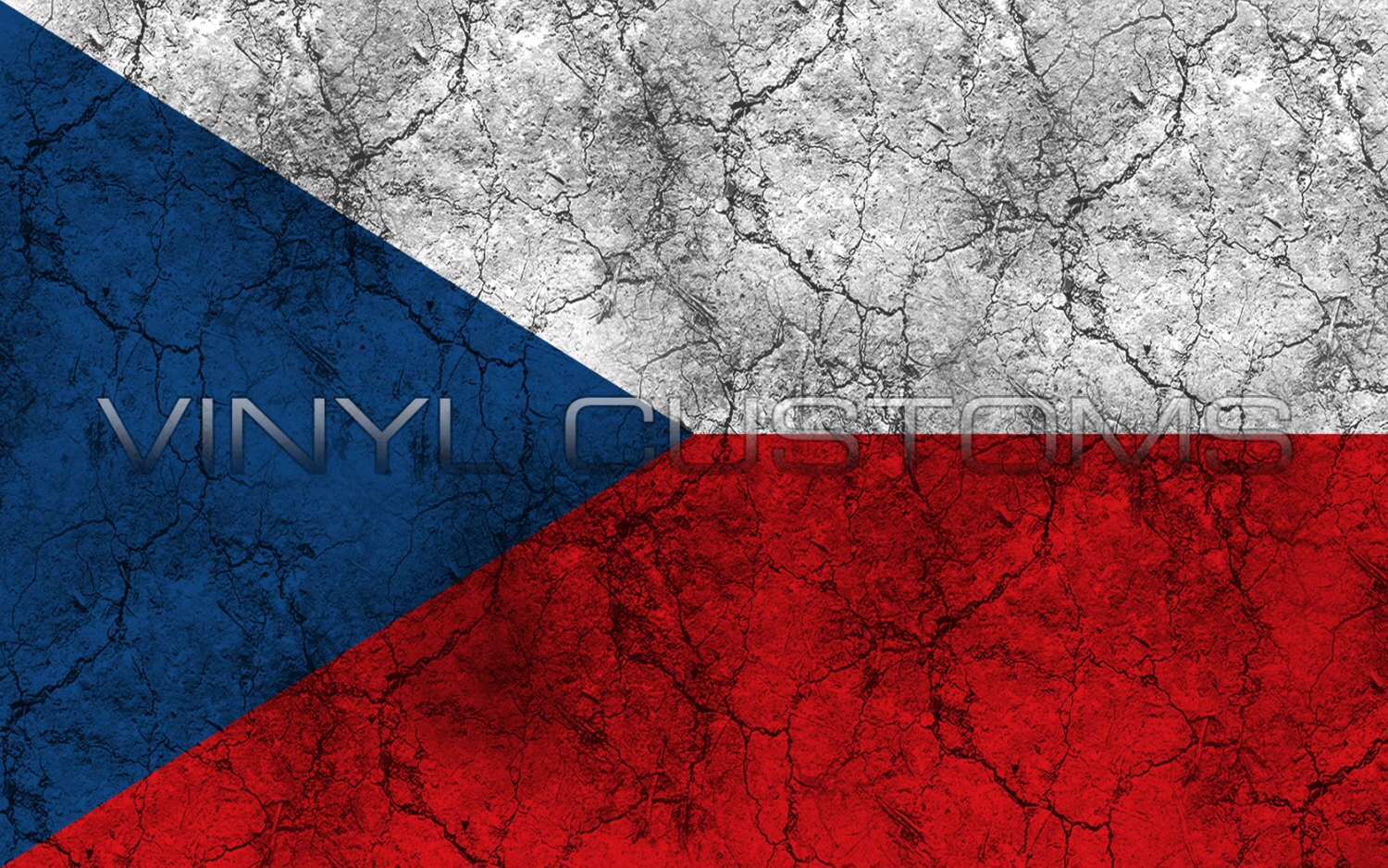 Chez Republic Flag Worn Distressed Vintage Vinyl Decal Sticker - Etsy