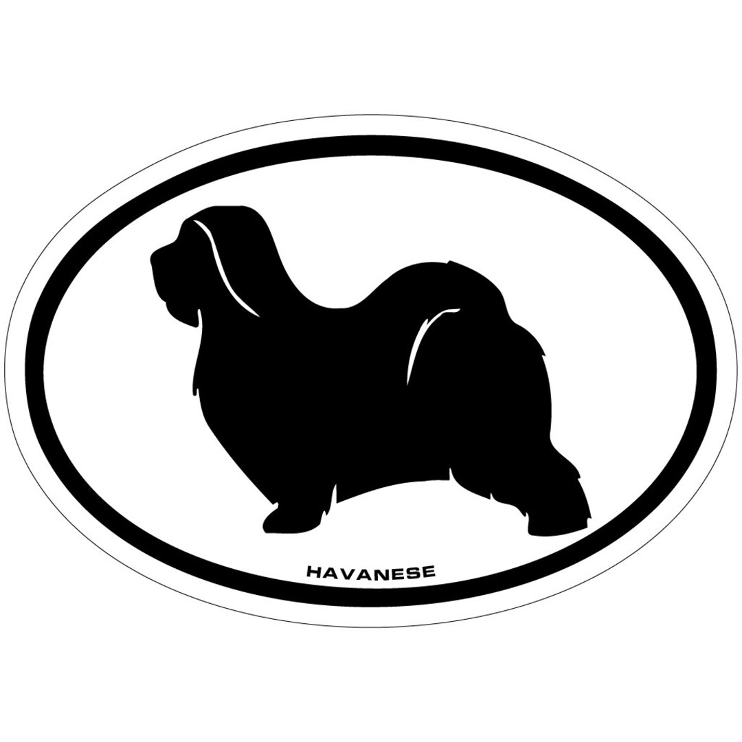Havanese Vinyl Decal Sticker - Etsy
