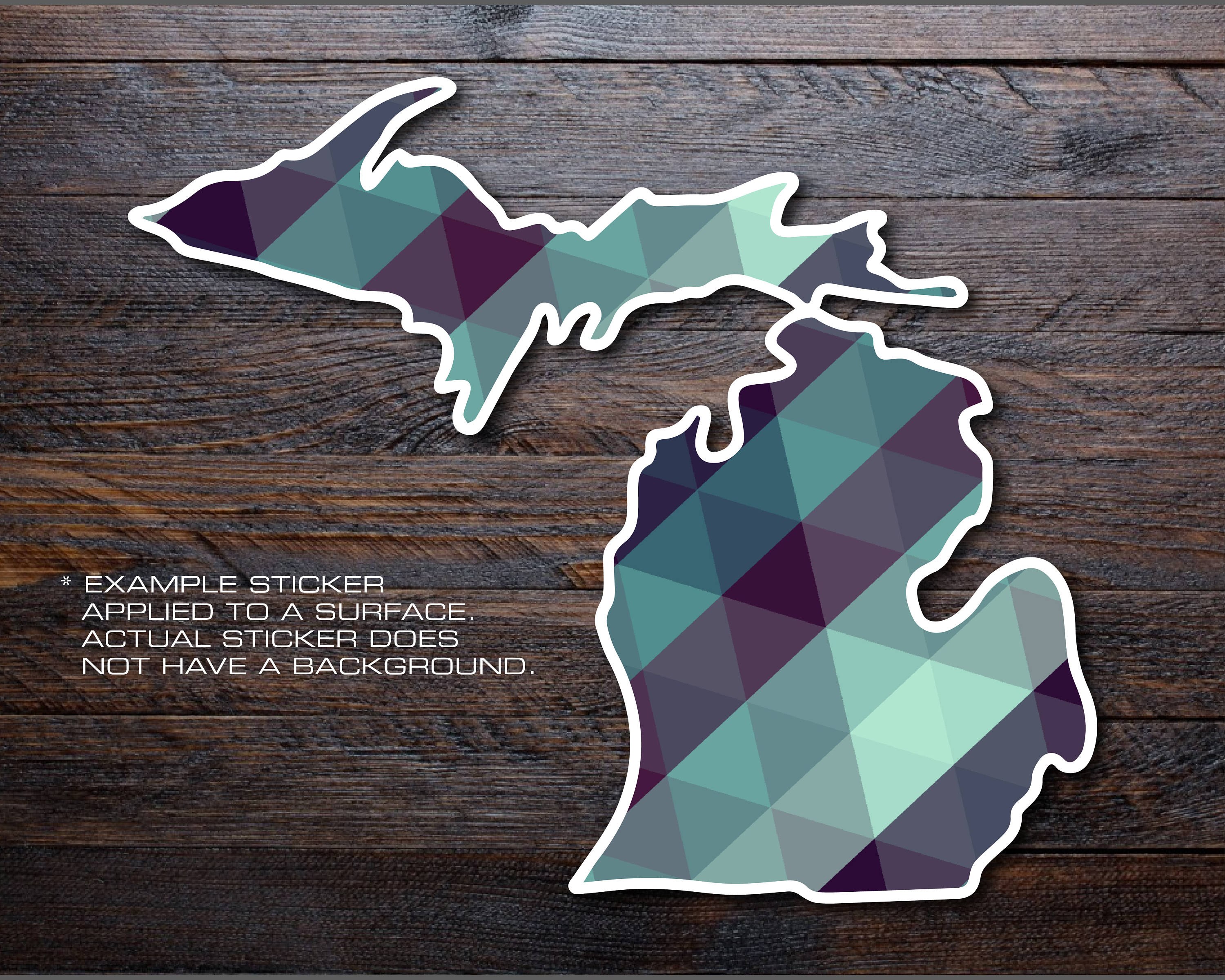 Michigan Mitten Vinyl Decal Sticker A41 | Etsy