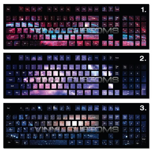 Mechanical Keyboard Cherry MX Keycaps PC Vinyl Decals Skin - Etsy