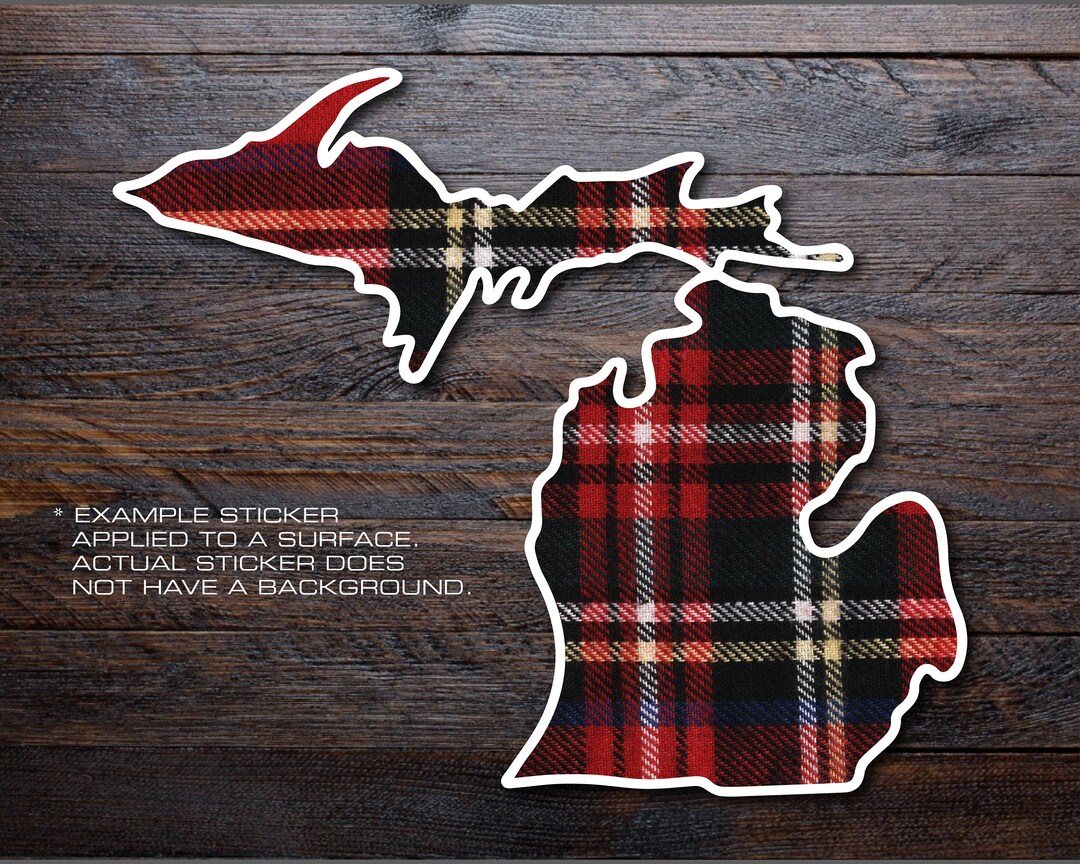 Michigan Mitten Vinyl Decal Sticker A25 - Etsy
