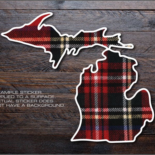 Michigan Sticker - Etsy
