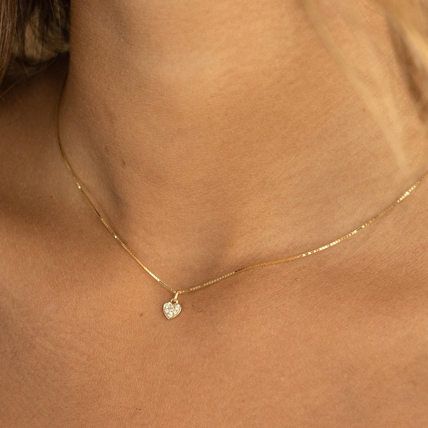 Real Diamond Necklace - Etsy