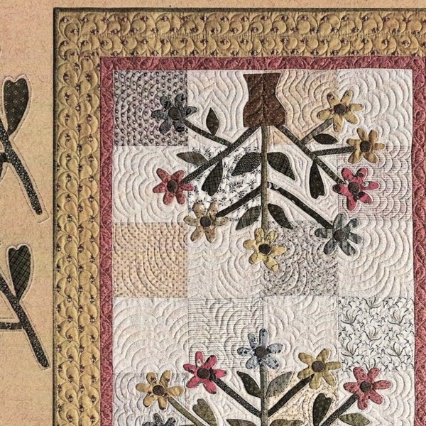 Pattern: Old Ben's Bonnet Quilt Pattern by Primitive Pieces by Lynda - Etsy