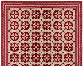 Red Crinoline Quilt - Etsy