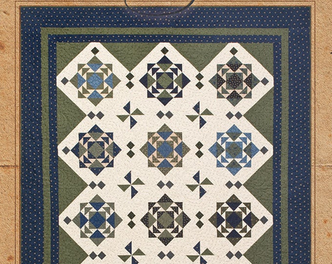 Pattern: Evening Shade Quilt Pattern by Heartspun Quilts - Etsy