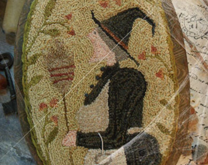 Pattern: Punchneedle- Bittersweet & Broomsticks by With Thy Needle and Thread - Country Stitches ...