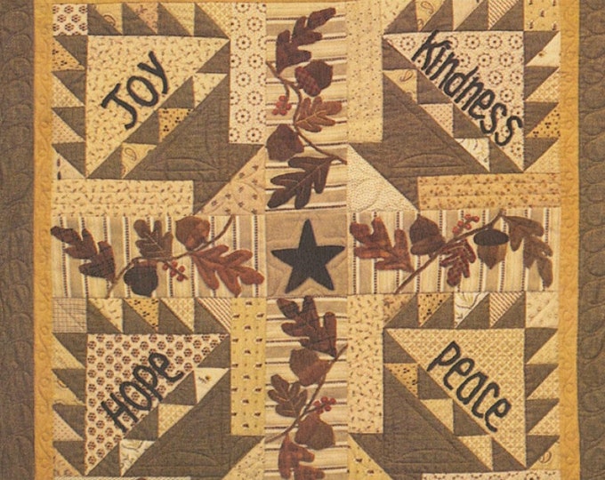 Pattern: pretty Pansy Posey Patch Quilt Pattern by Primitive Pieces by ...
