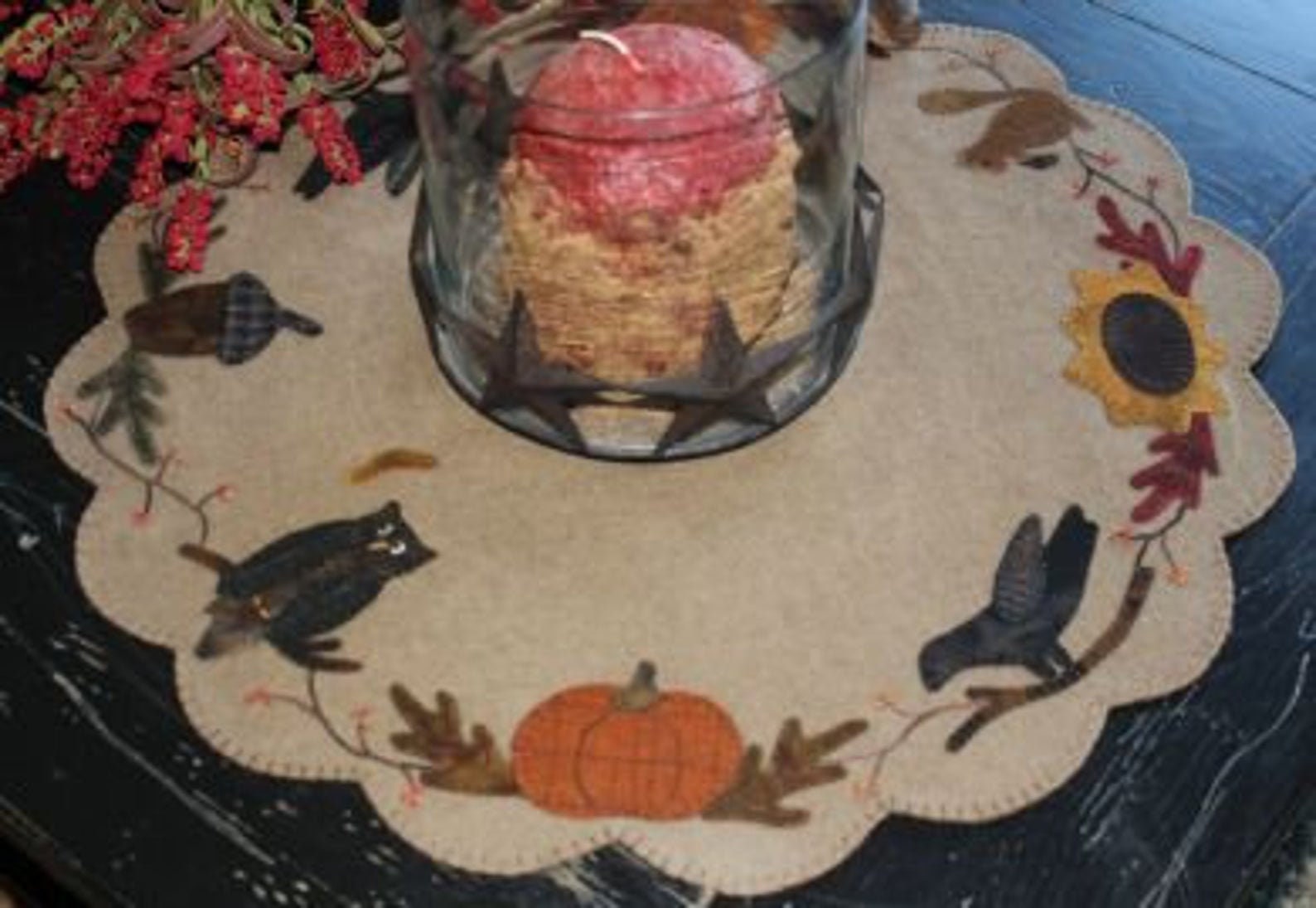 Kit and Pattern: Autumn Table Mat - Etsy