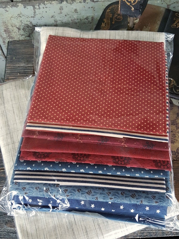 Quilt Kit and Pattern: Freedom Star Quilt by Country Threads | Etsy