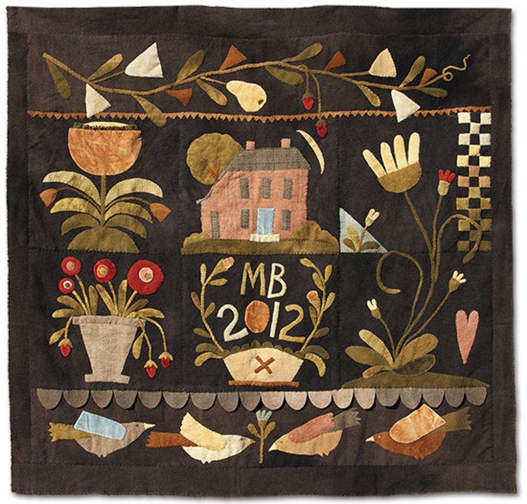 Pattern: Tavern House Wool Quilt - Etsy