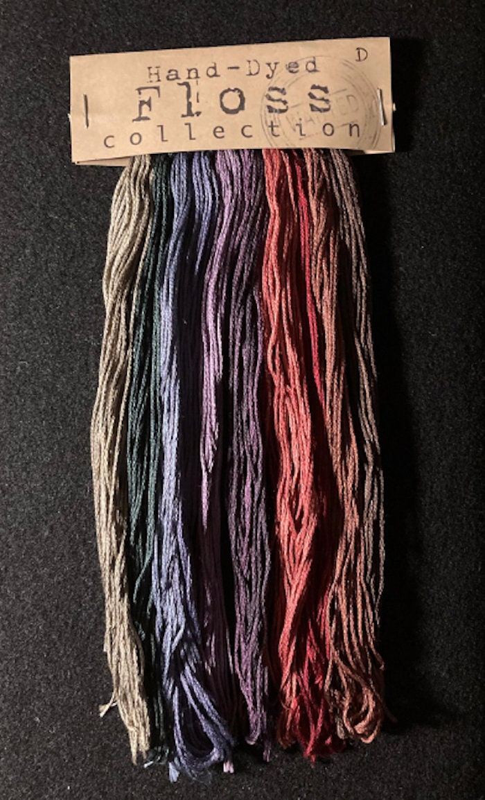 Floss: more colors Weeks Dye Works hand dyed 10 pc. | Etsy