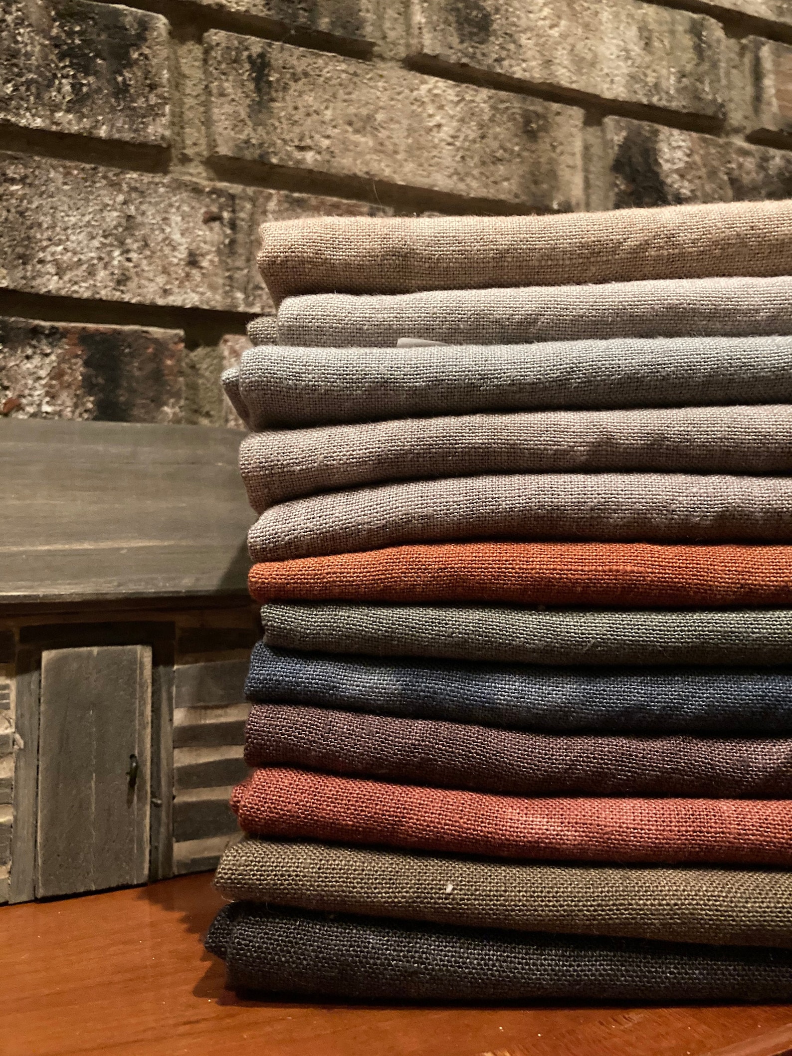 Craft Linen: Hand Dyed Rustic Crafter’s Linen - Various Colors - Etsy