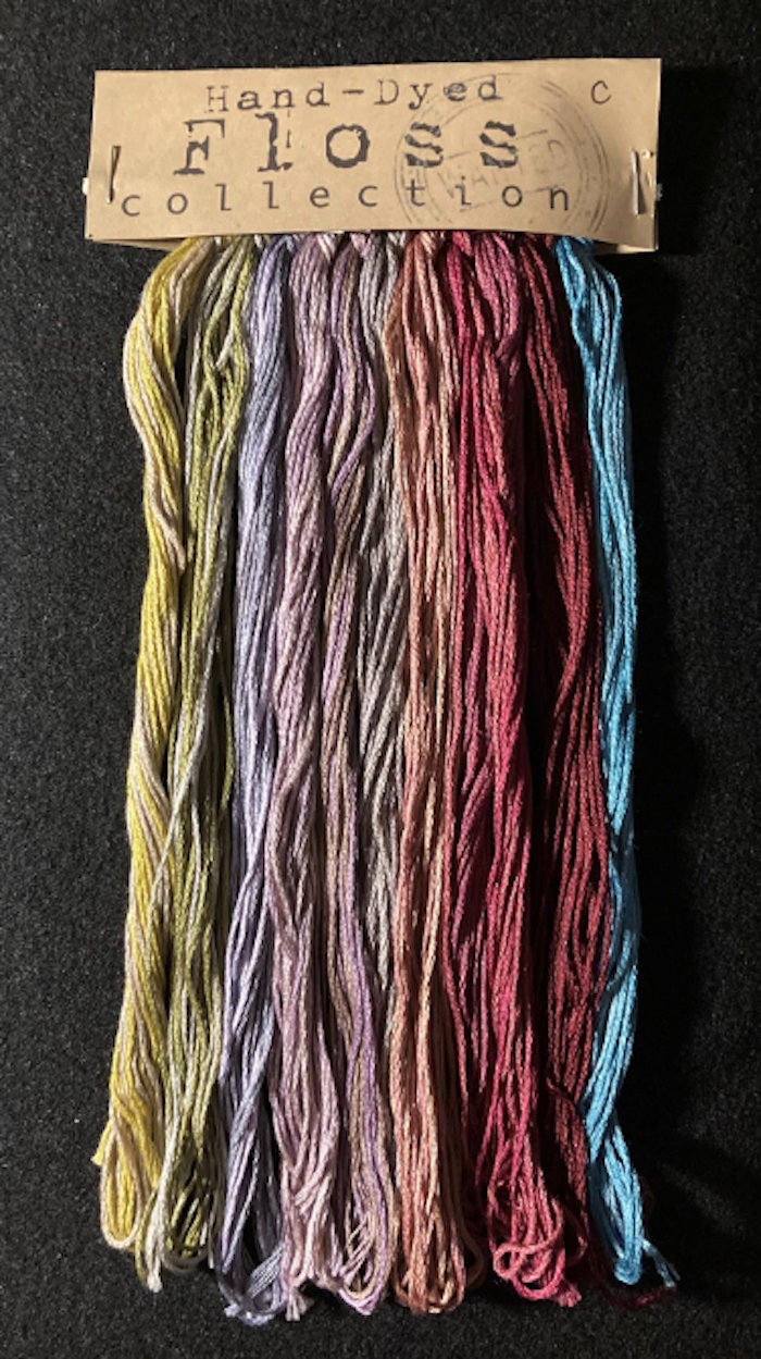 Floss: more colors Weeks Dye Works hand dyed 10 pc. | Etsy