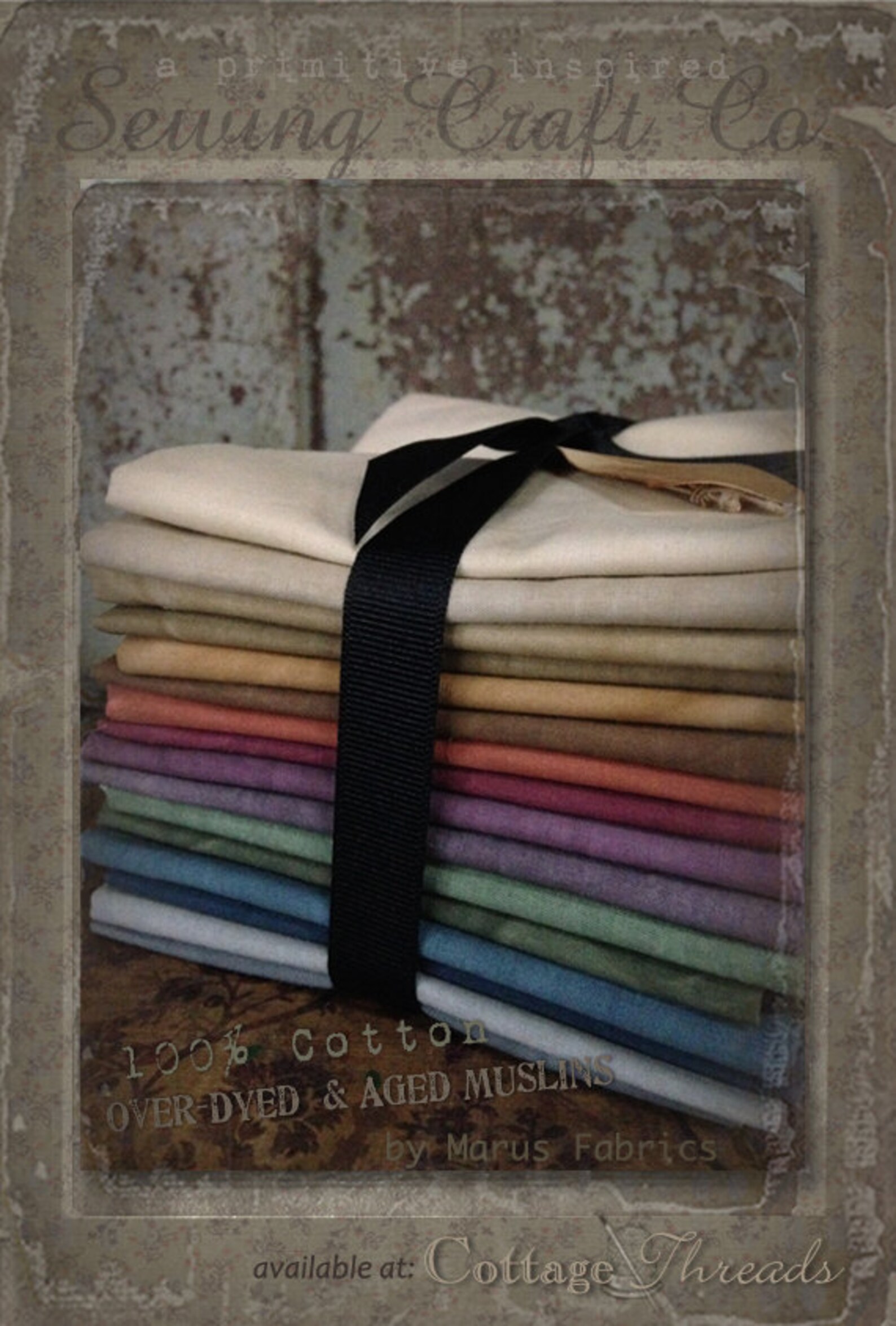 Aged Muslin: taupe new Special Dyed Cloth | Etsy