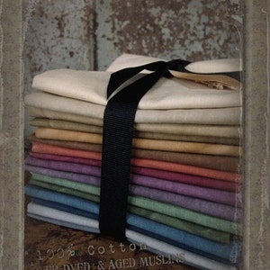 Aged Muslin:celery new Special Dyed Cloth - Etsy