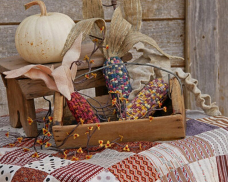 Pattern: Wool Indian Corn a-maize-ing Harvest by - Etsy