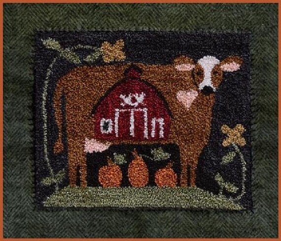 Pattern: Down on the Farm Punch Needle by Little - Etsy