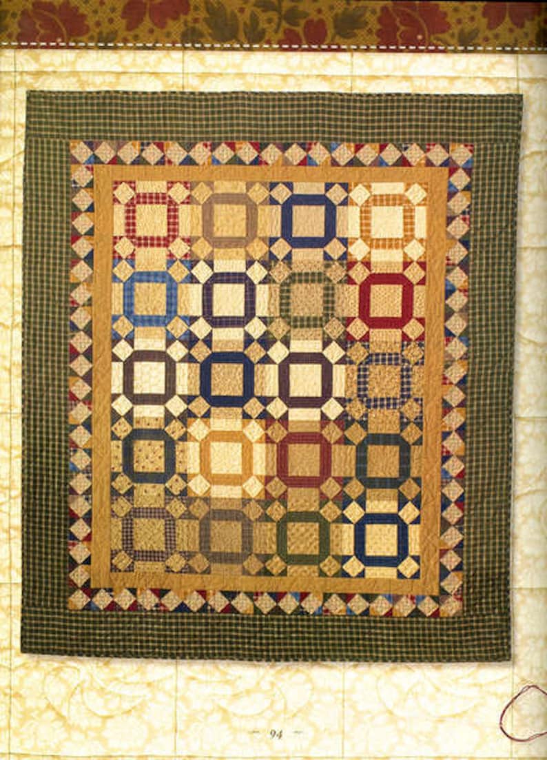 Pattern Book: Piecing the Past Vintage Quilts Recreated by | Etsy